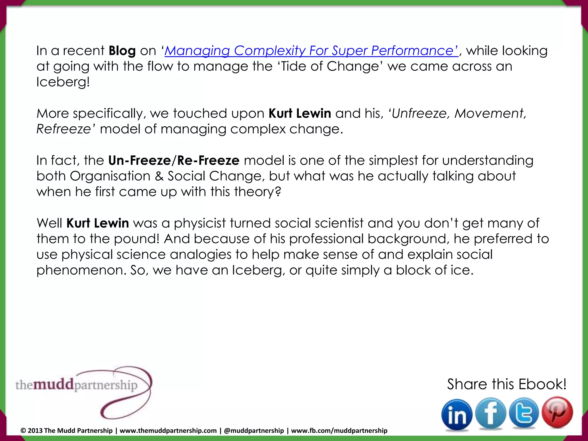 Unfreeze and Super Perform! | PPTX