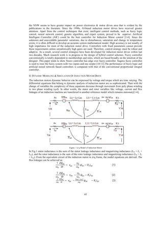 Dynamic Simulation of Induction Motor Drive using Neuro Controller | PDF