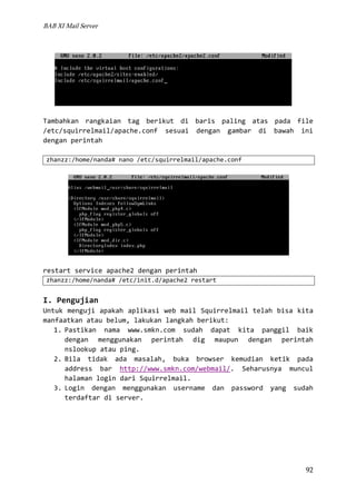 konfigurasi mail server | PDF