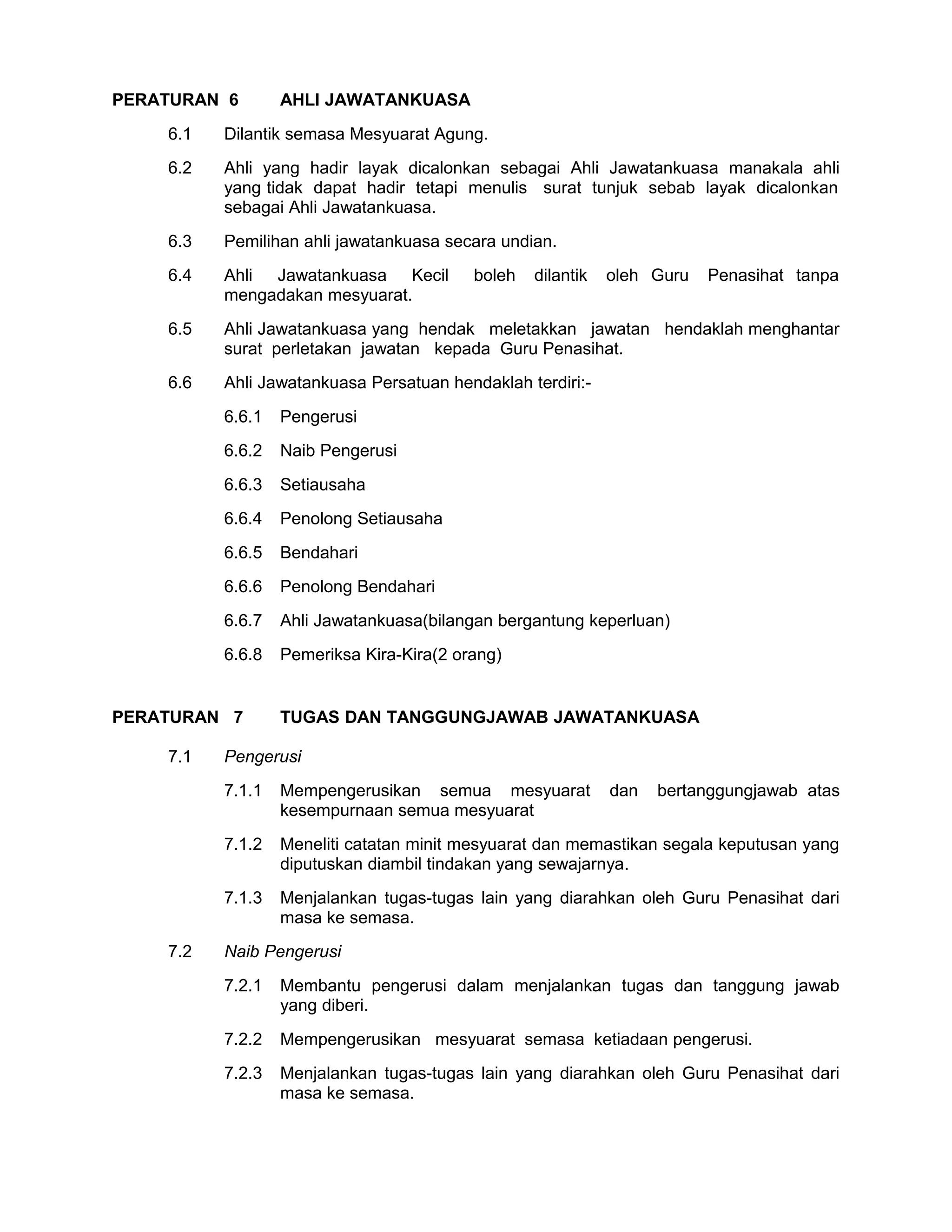 15. contoh perlembagaan | DOC