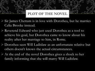 Middlemarch plot with Secrets | PPT