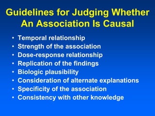 Association to Causation | PPT