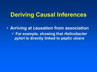 Association to Causation | PPT