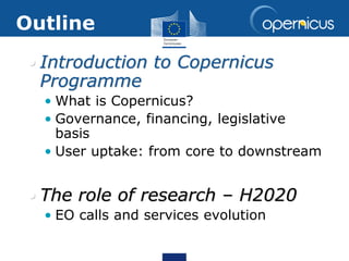 Copernicus & H2020-Earth Observation Call | PPT