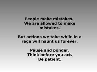 Think before you act | PPT