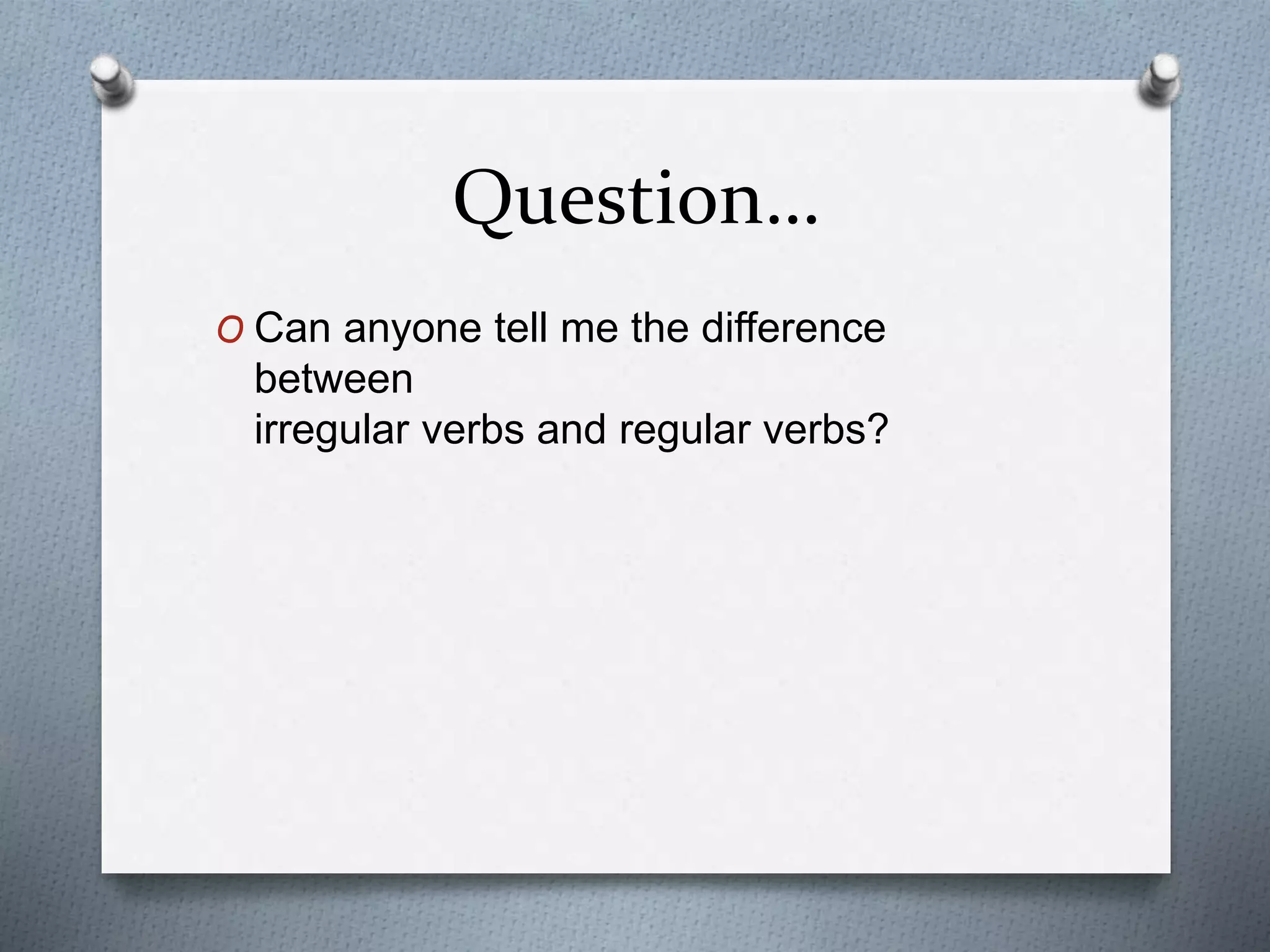 Verb tenses - differences between Swedish and English | PPT