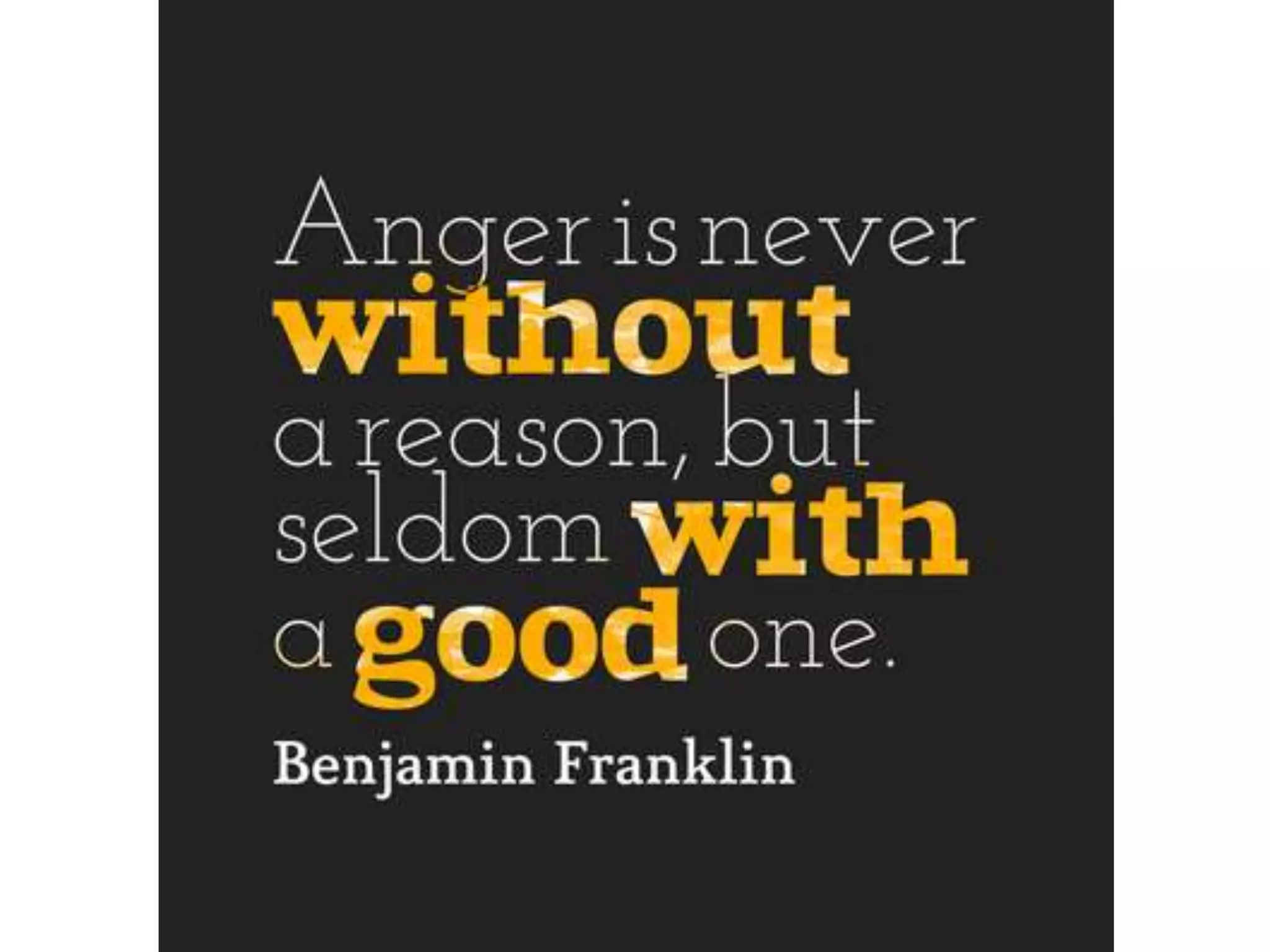 Anger - Inspirational and motivational quotes | PPTX