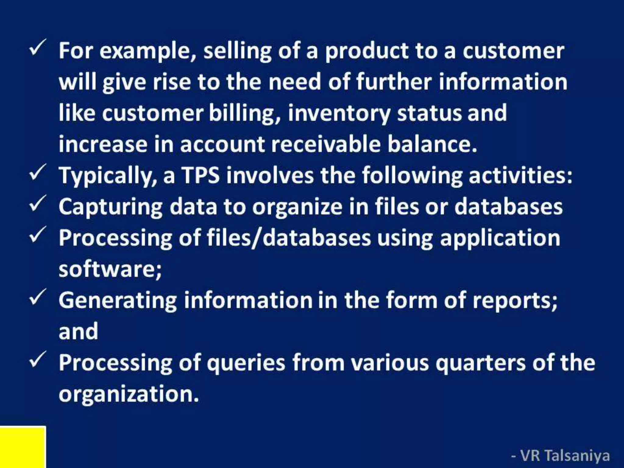 Information System Concepts And Types Of Information Systems Pptx