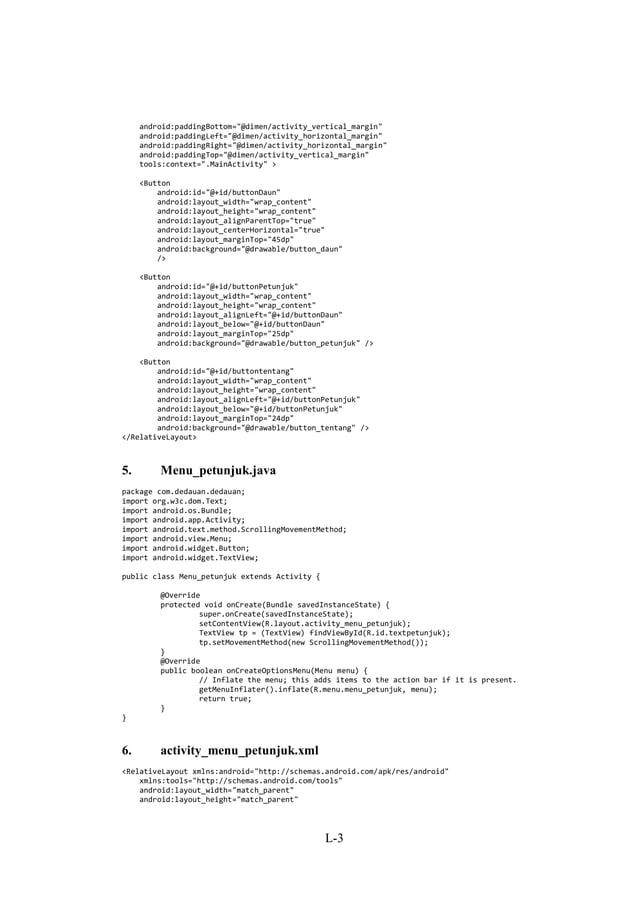 15. lampiran listing program | PDF