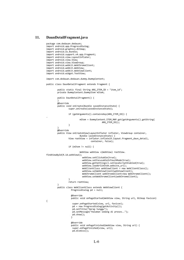 15. lampiran listing program | PDF