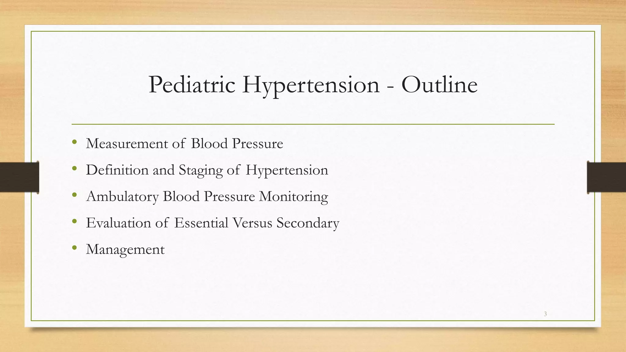 Pediatric hypertension | PDF | Heart and Cardiovascular Diseases ...