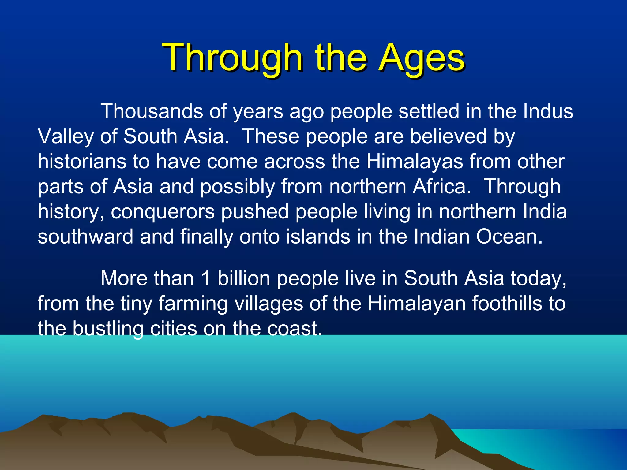 15.2- History of South Asia | PPT