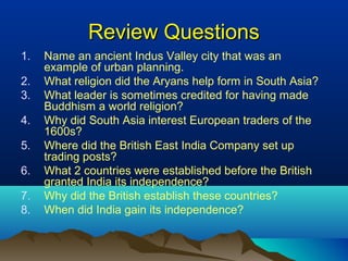 15.2- History of South Asia | PPT