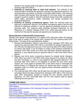 15.2 placement of georgia children into other states | PDF