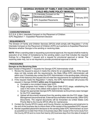 15.4 expedited placements | PDF