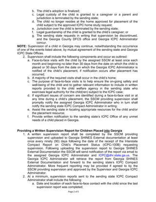 15.5 placement supervision | PDF