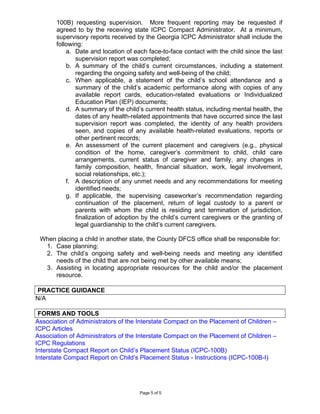 15.5 placement supervision | PDF