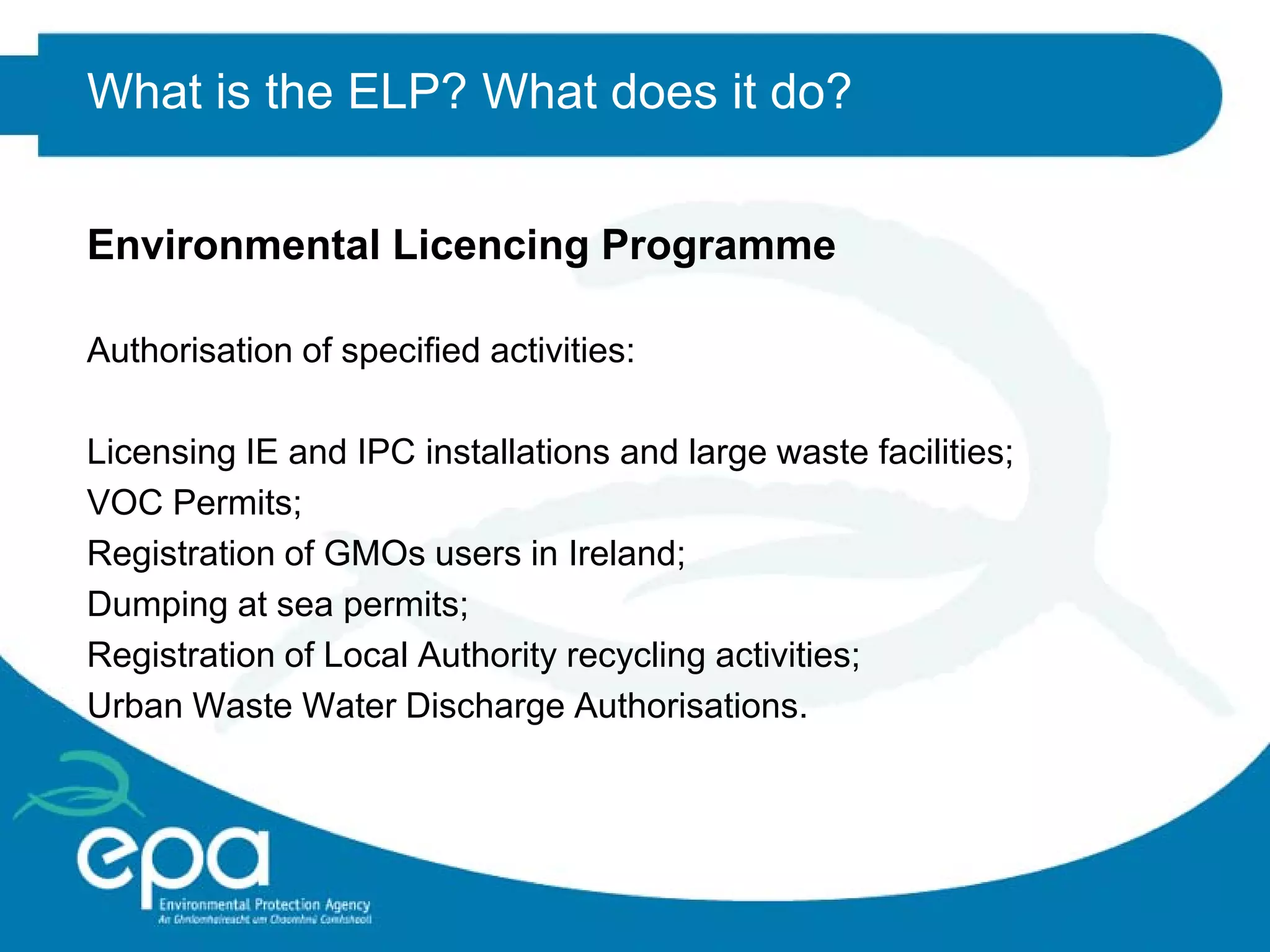 15. Licensing of Large Point Source Discharges | PDF