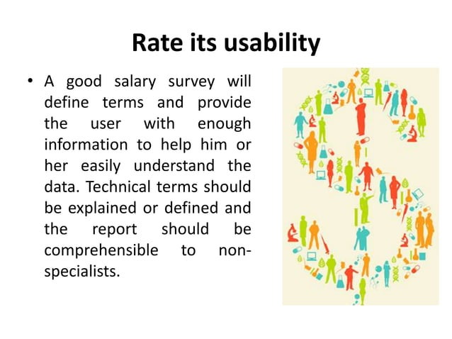 Assessing salary surveys - compensation management - Manu Melwin Joy | PPT