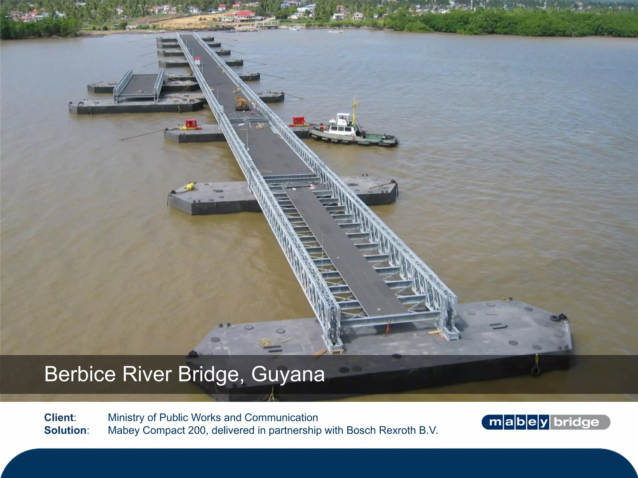 Modular Bridging for Permanent and Temporary Locations | PDF