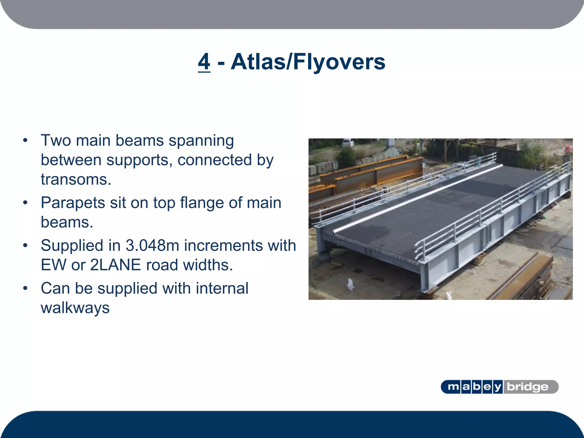 Modular Bridging for Permanent and Temporary Locations | PDF