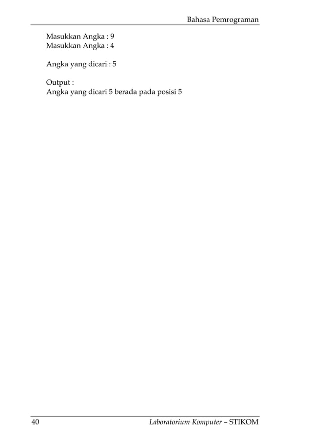 15. modul bahasa pemrograman (java) | PDF