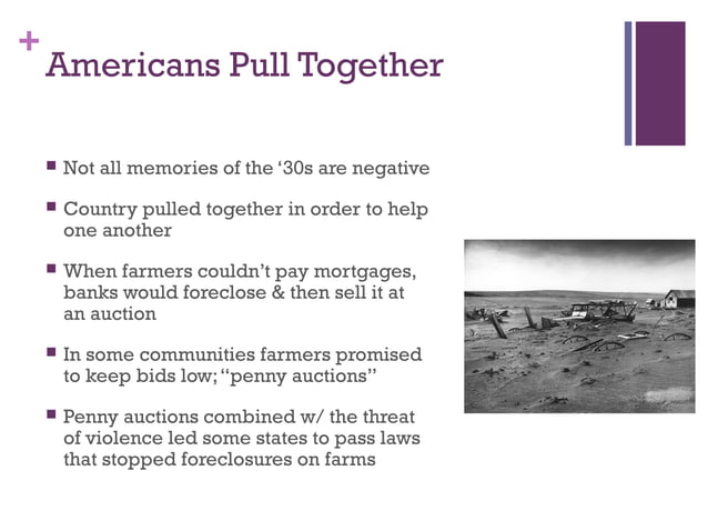 Surviving the Great Depression | PPT