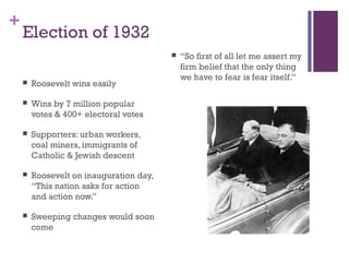 The Election of 1932 | PPT