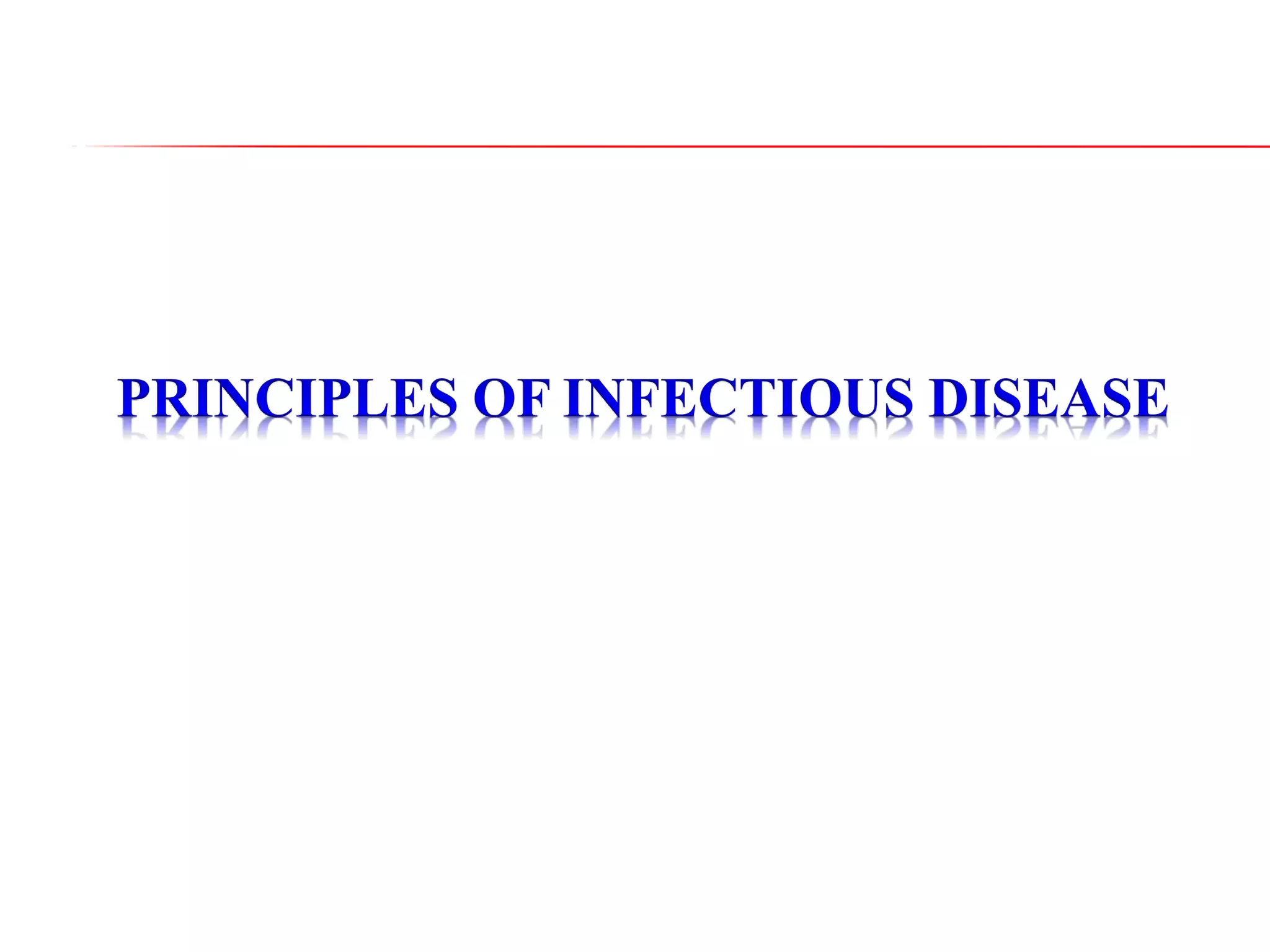 15. principles of infectious disease 1 | PPTX