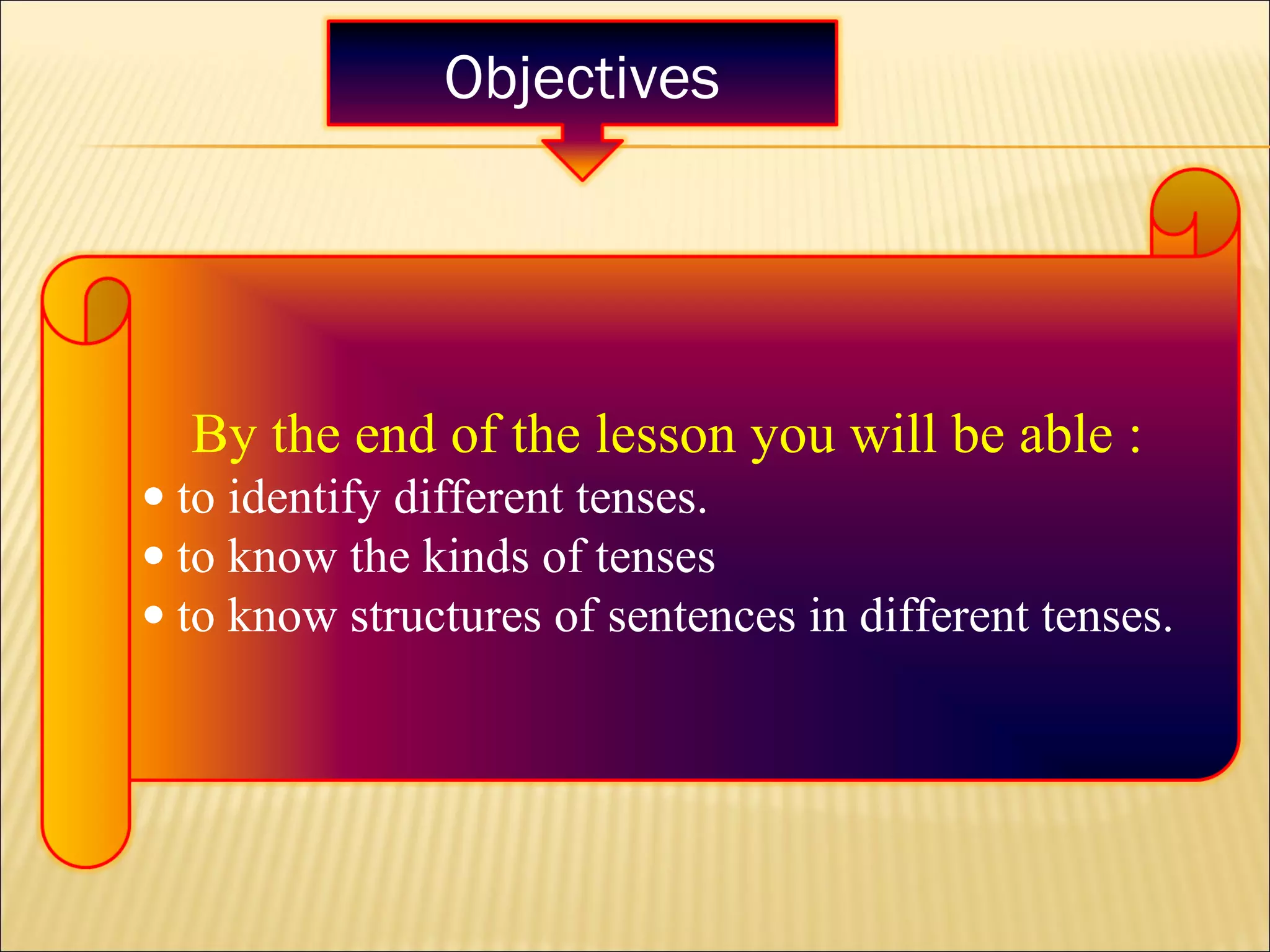 Tense Class 3 | PPT