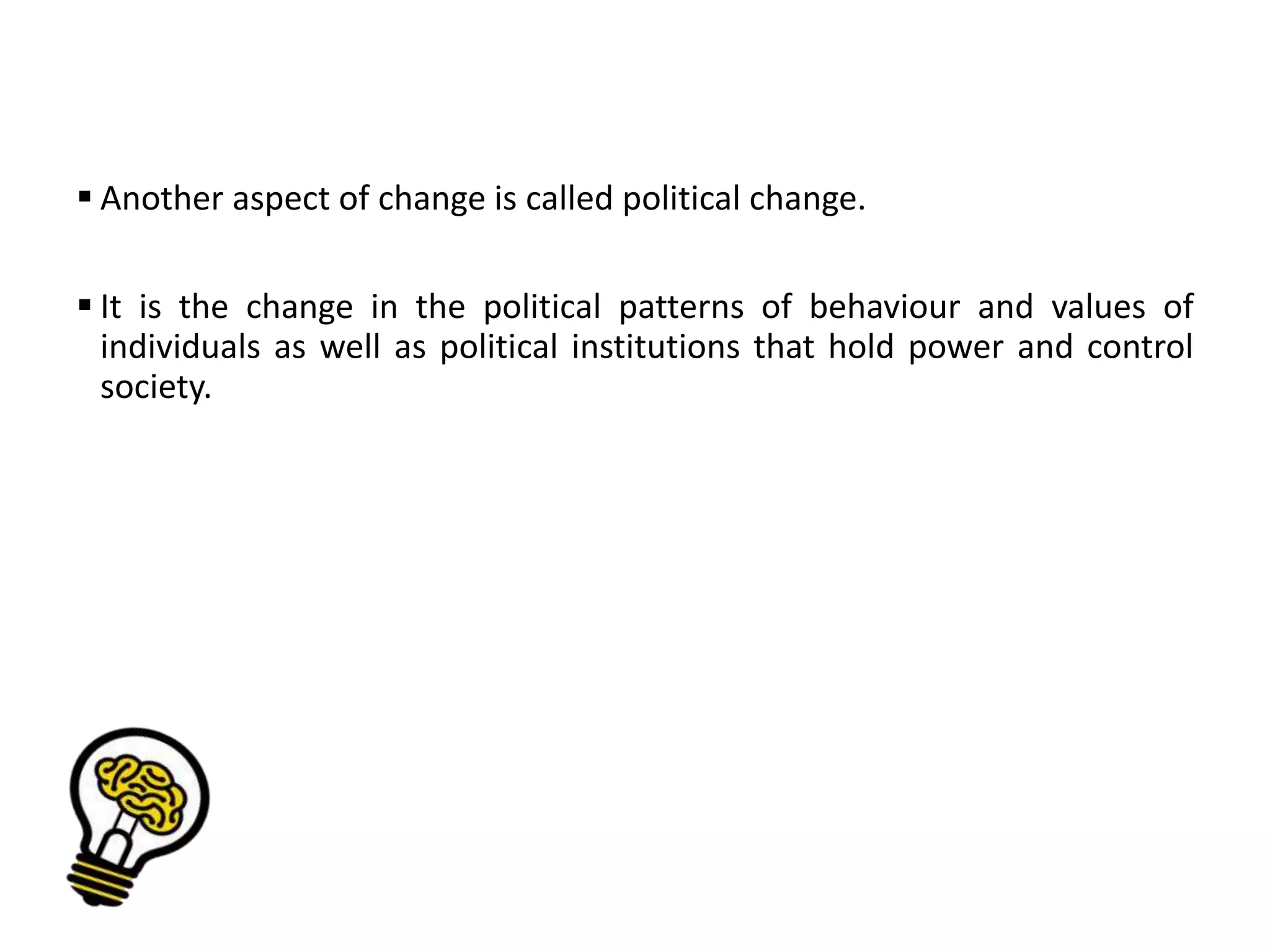 Cultural, Social, and Political Change II | PPTX