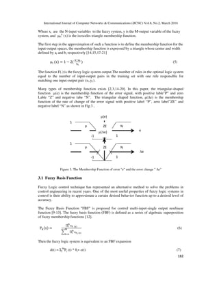 AN OPTIMAL FUZZY LOGIC SYSTEM FOR A NONLINEAR DYNAMIC SYSTEM USING A FUZZY BASIS FUNCTION | PDF ...