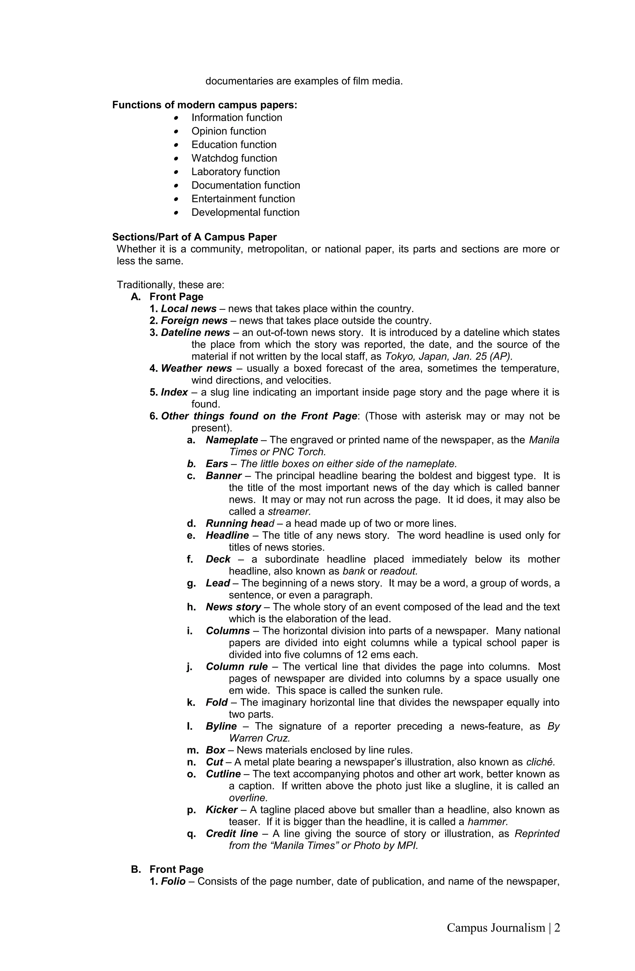 Campus Journalism (15 of 16) | DOC