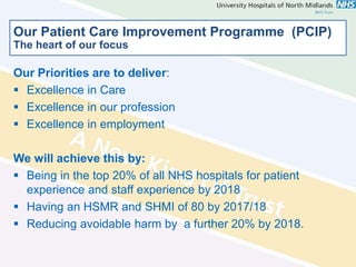 Elizabeth Rix, Chief Nurse, University Hospitals of North Staffordshire ...