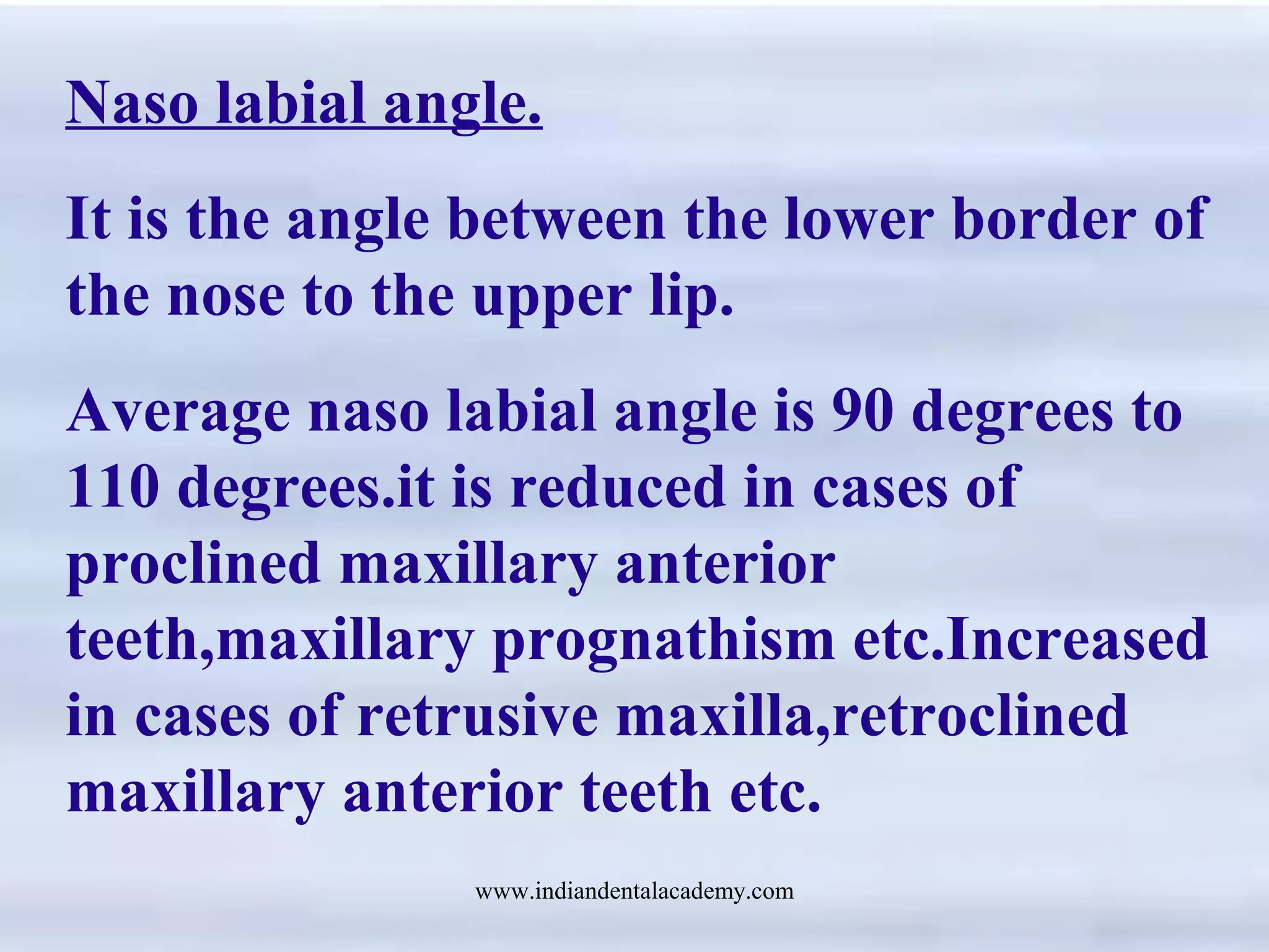 Clinical examination of an orthodontic patient | PPT