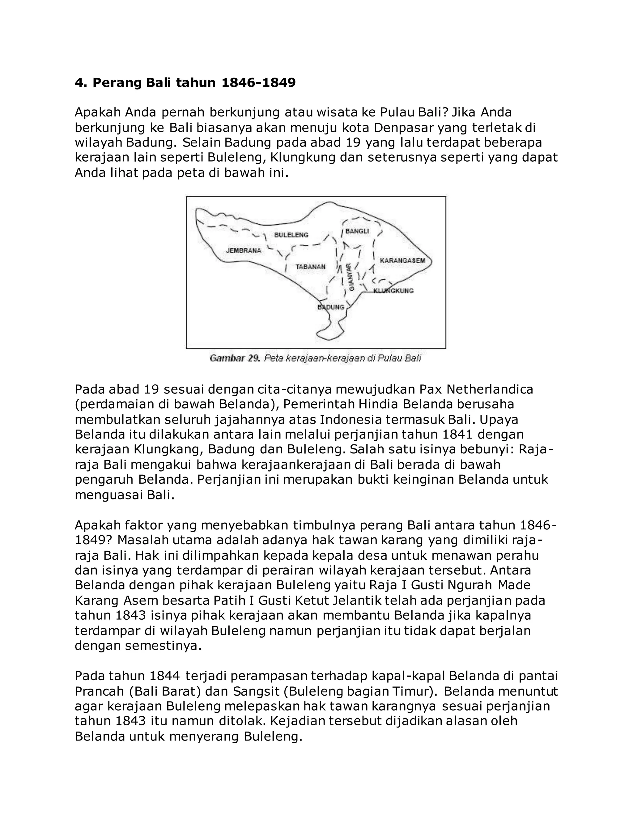 15. perang bali tahun 1846 1849 | DOCX