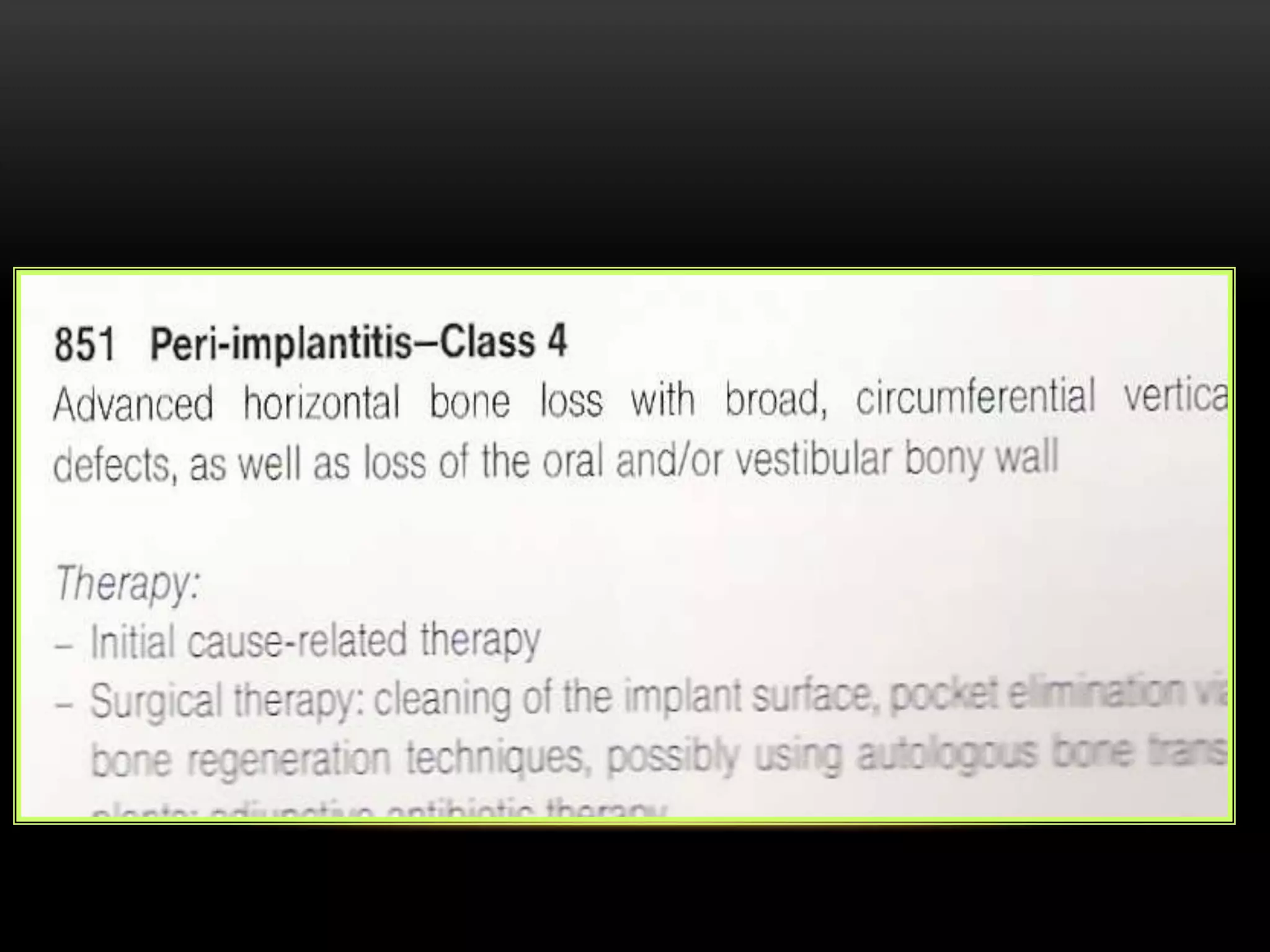 Periimplantitis | PPTX