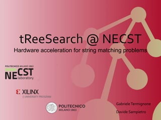 XOHW17 - tReeSearch Project Presentation | PPTX