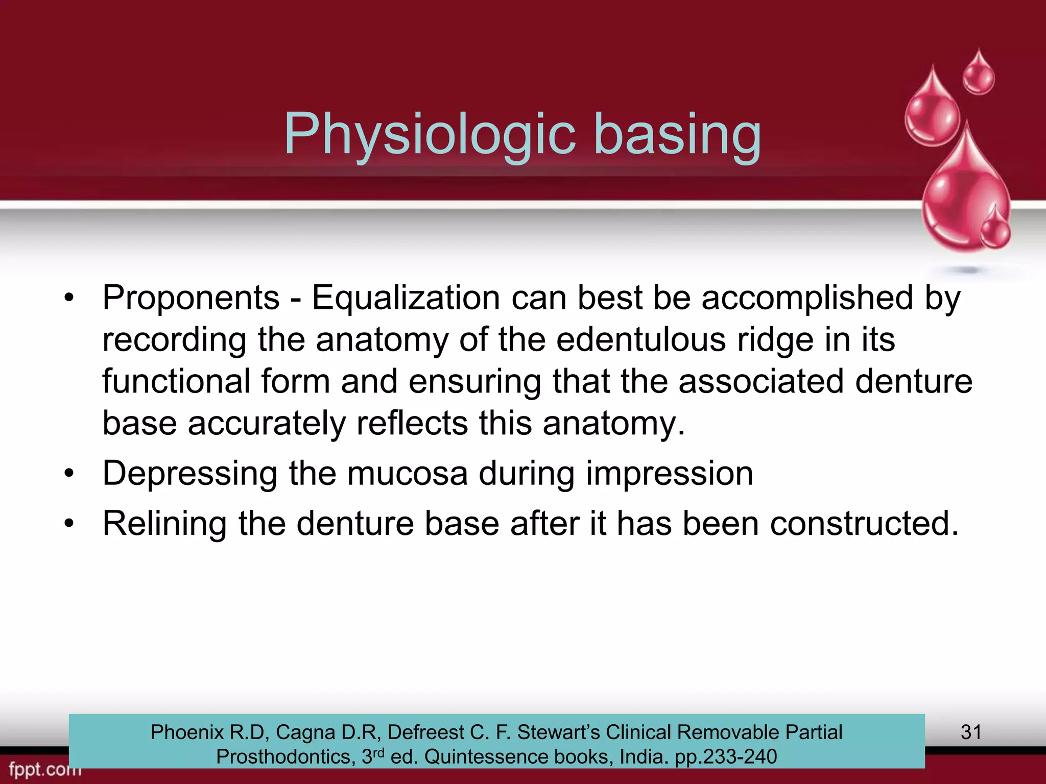 stress breakers in prosthodontics | PPTX