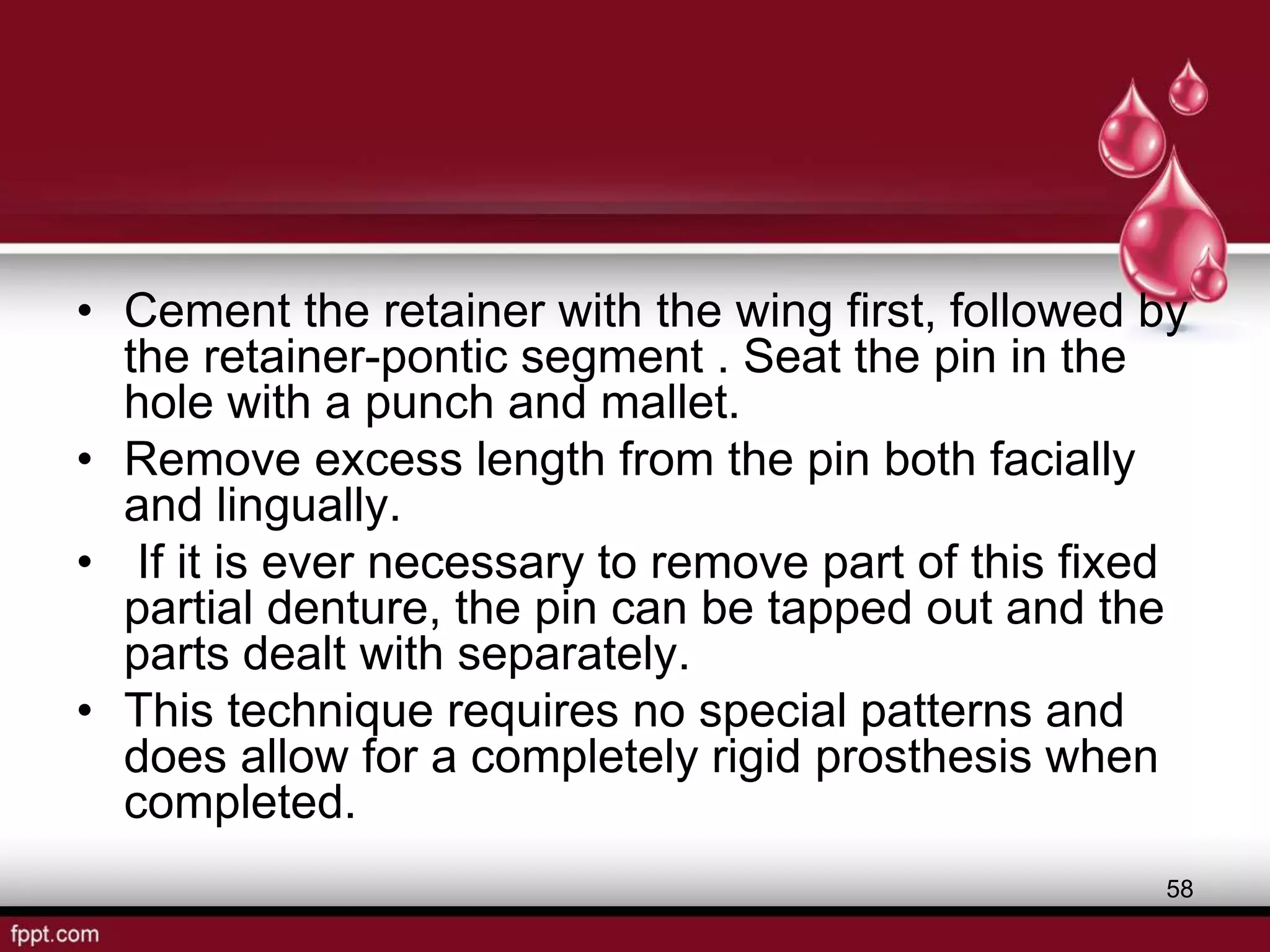 stress breakers in prosthodontics | PPTX