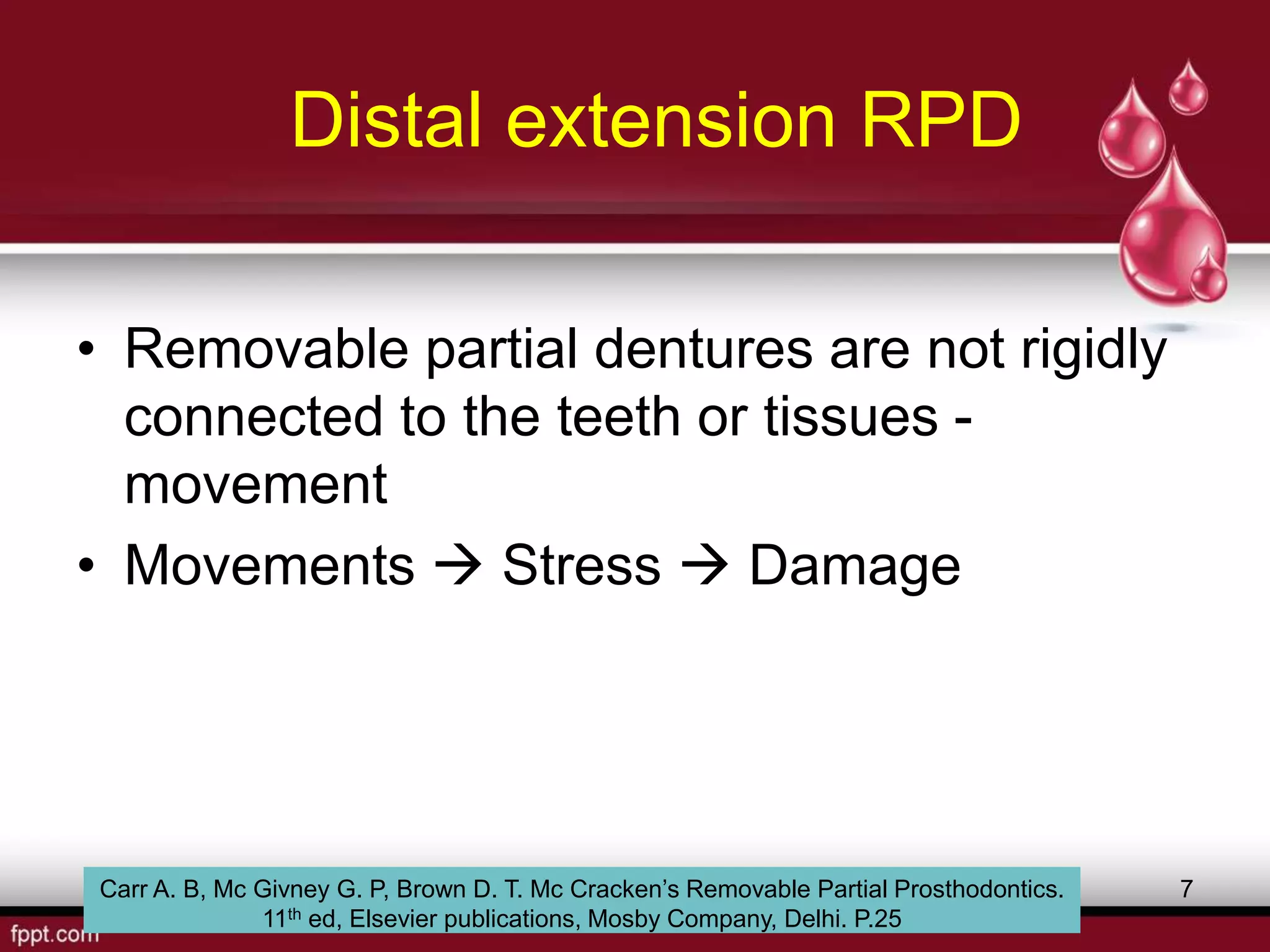 stress breakers in prosthodontics | PPTX