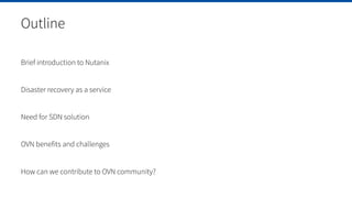 LF_OVS_17_OVN at Nutanix | PPT