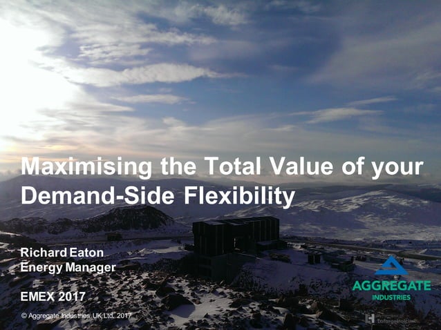Case Study: Maximising the Total Value of your Demand-Side Flexibility ...