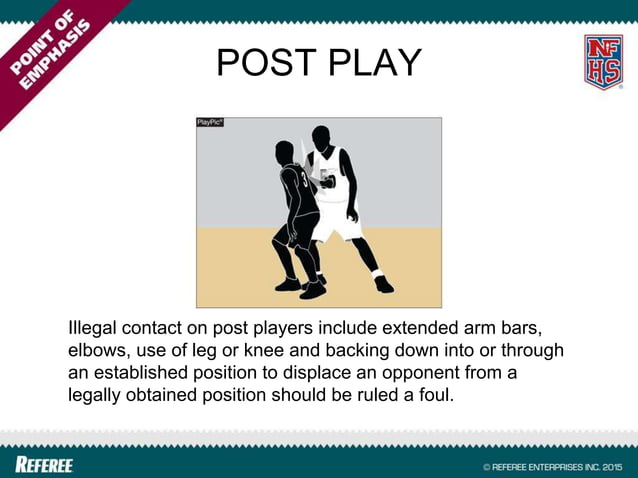 2015 - 2017 Basketball Three Man Mechanics NFHS | PPTX