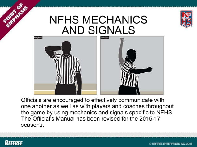 2015 - 2017 Basketball Three Man Mechanics NFHS | PPTX