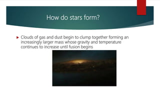 The Life Cycle of Star Notes | PPTX