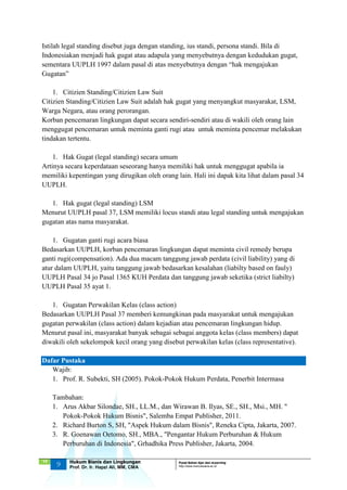 HBL15. Muhammad Rizal Ramadhan, hapzi ali, modul 15 hbl, hukum lingkungan, universitas mercu ...