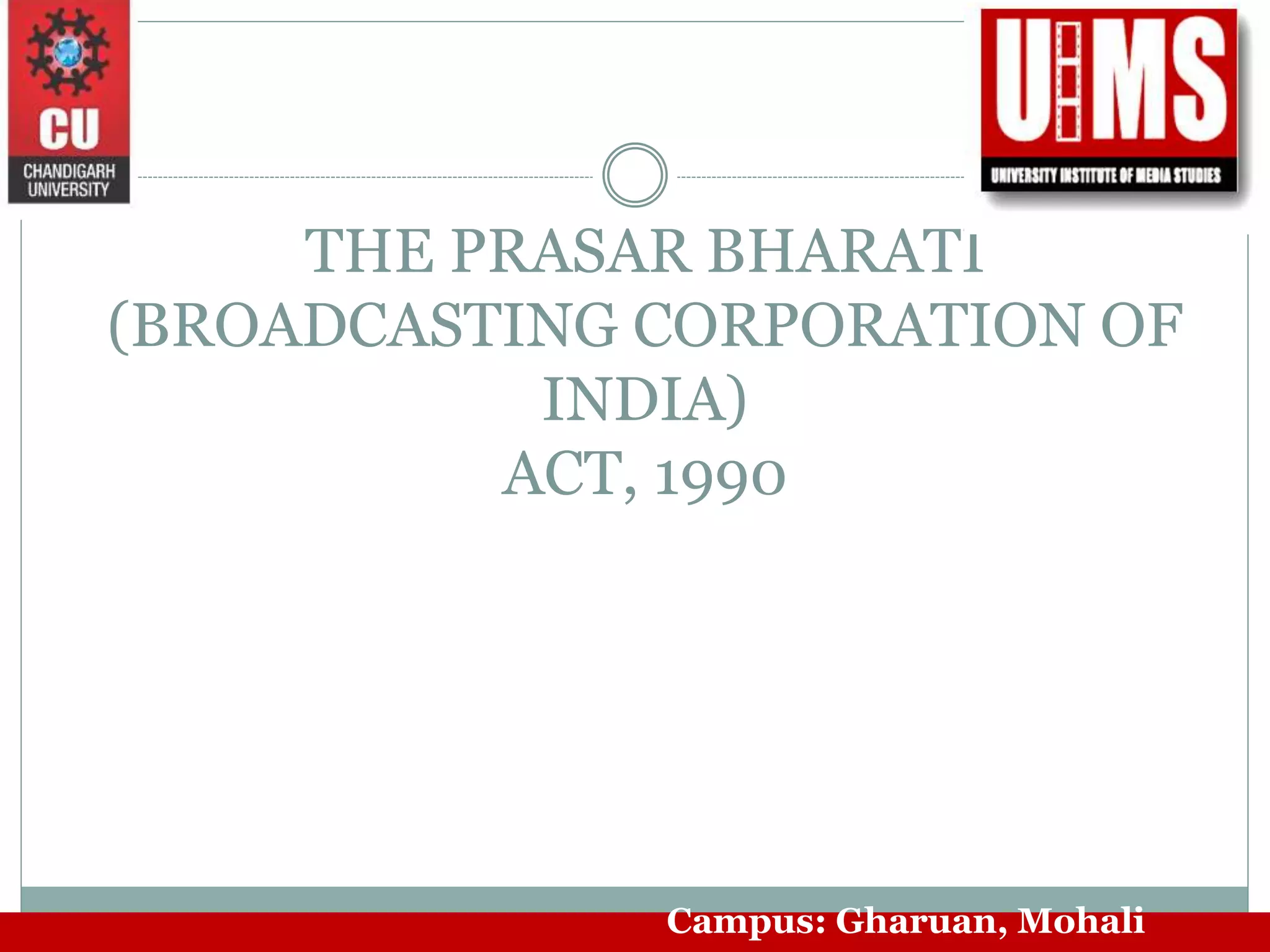 15.the prasar bharati (broadcasting edited | PPT