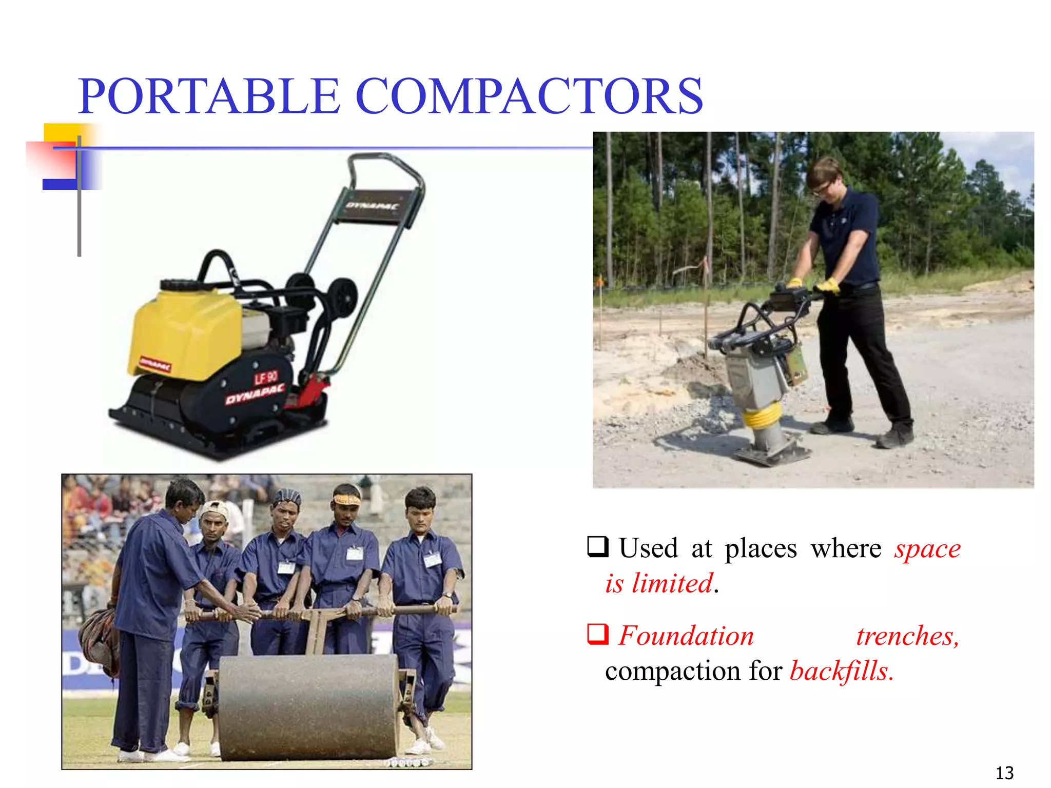 Geotechnical Engineering-I [Lec #15: Field Compaction] | PPSX