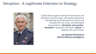 Deception technology for advanced detection | PPTX